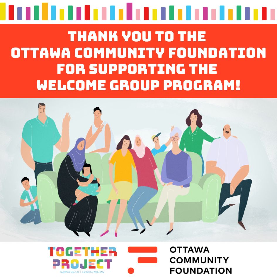 Thank you, Ottawa Community Foundation! | Together Project